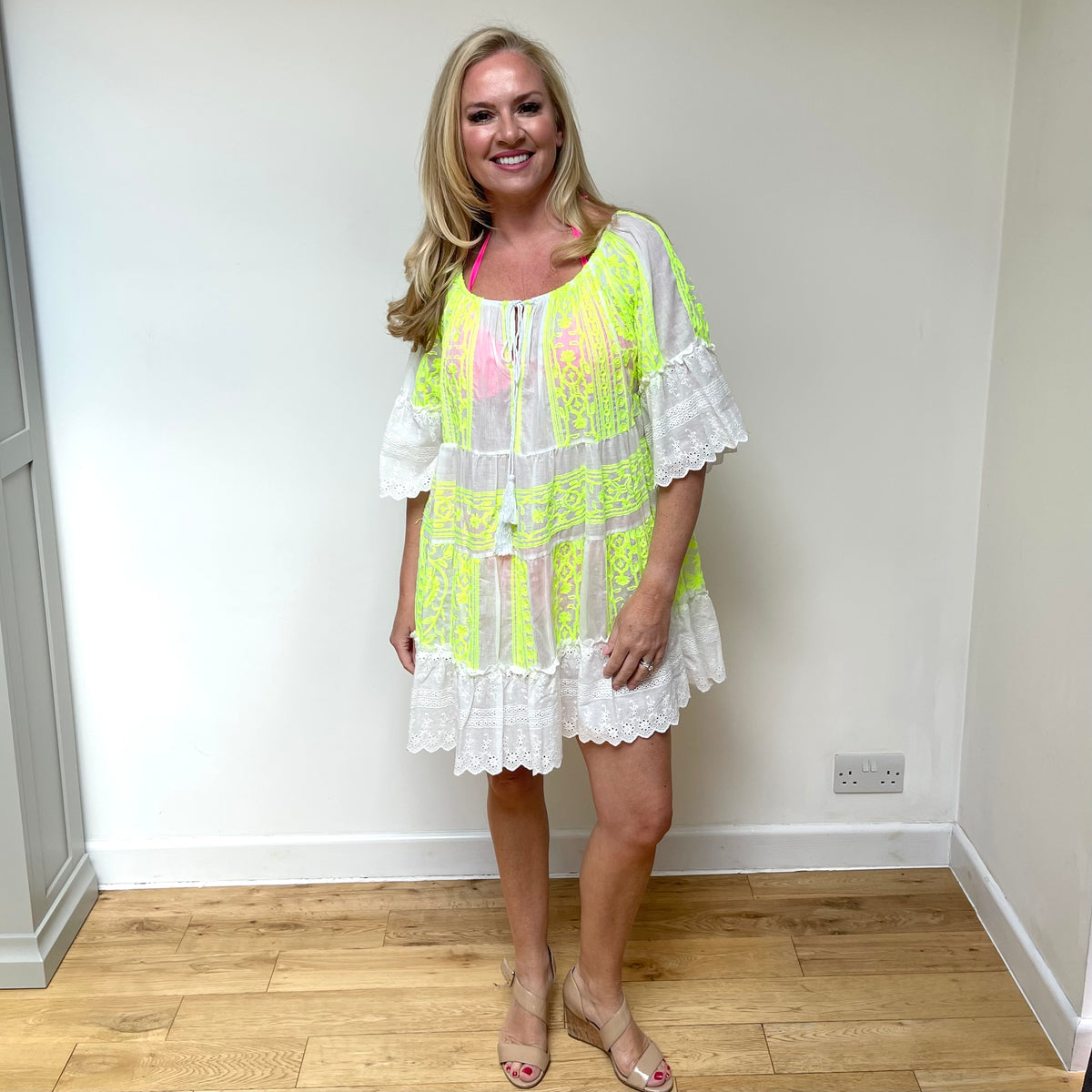 Isabella Aztec Summer Dress - Yellow – Lovely Eira